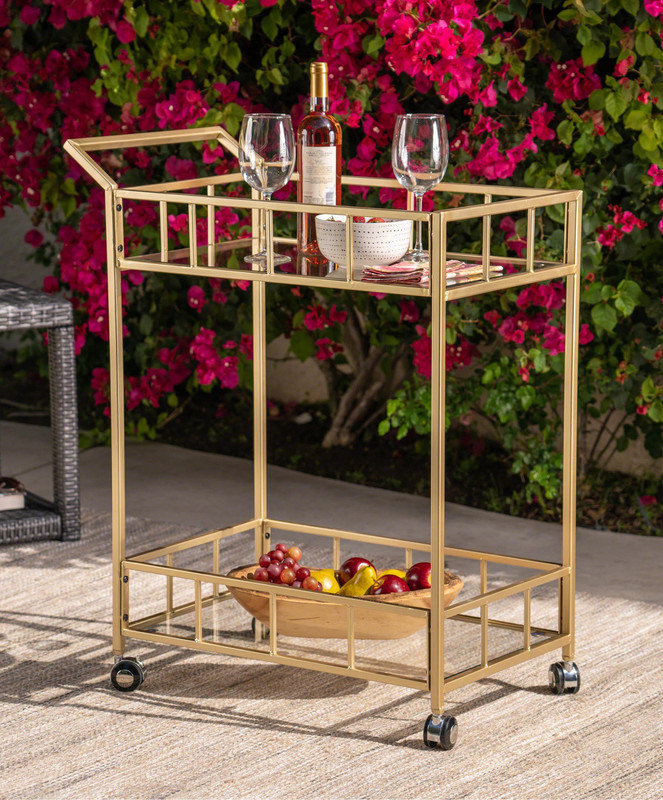 Mercer41 Large trolley Hotel restaurant wine car service car dessert ...