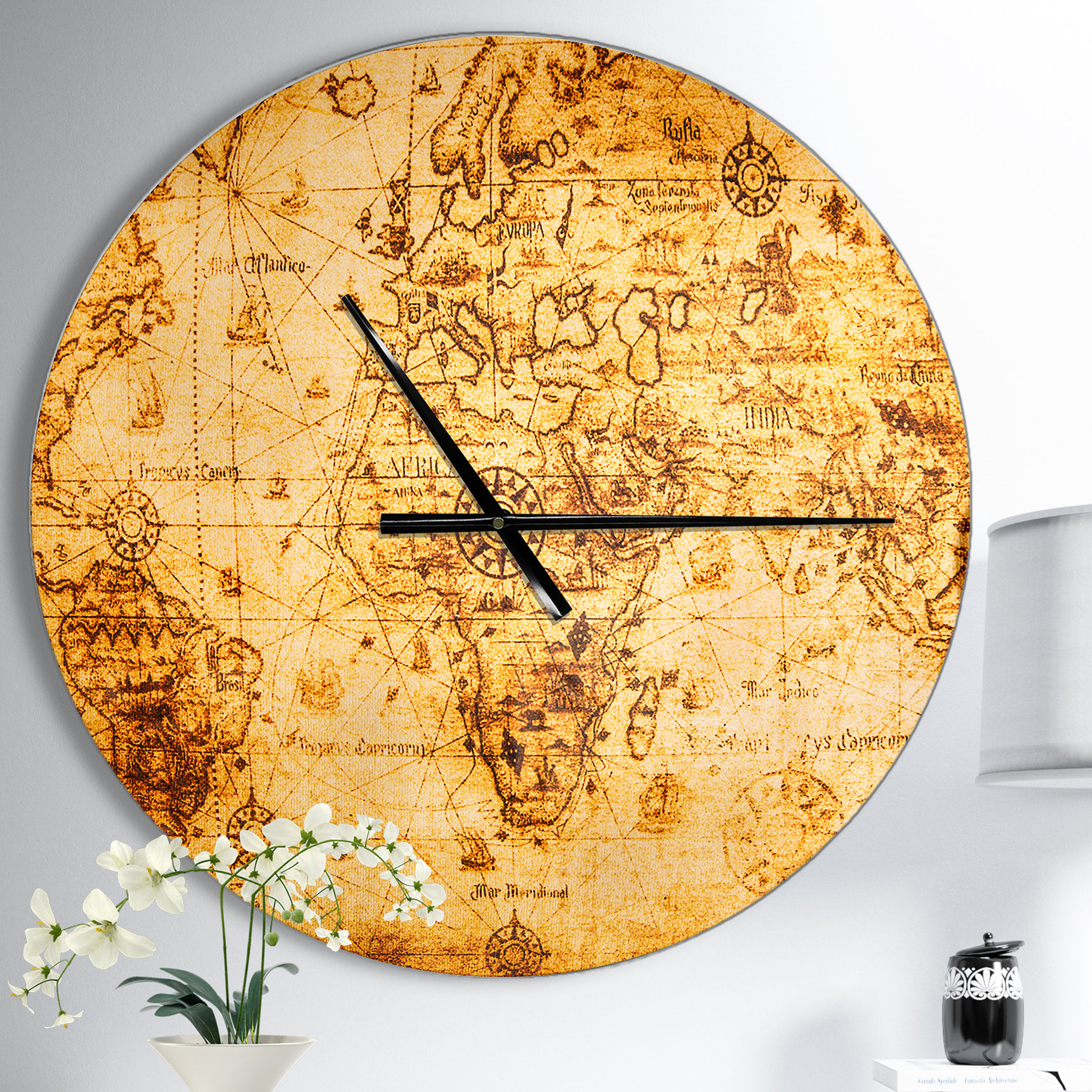 The Twillery Co.® Swigart Farmhouse Designart Magnifying Glass on World ...