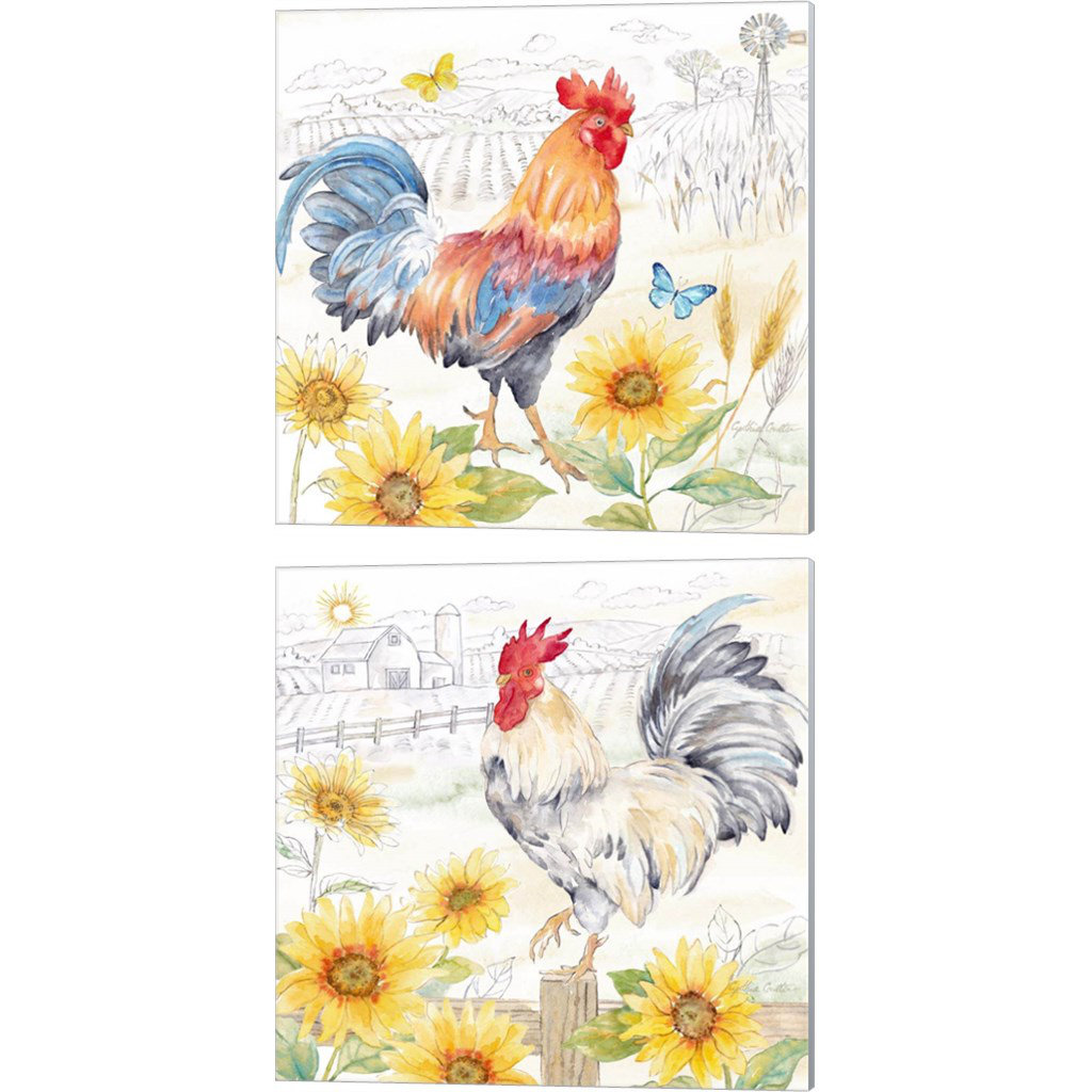 August Grove® " Good Morning Sunshine I & II " by Cynthia Coulter 2 ...