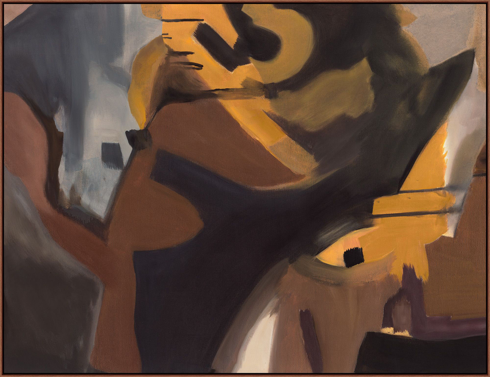 Wendover Art Group Grounded Movement by Christopher Kennedy - Floater Frame Print on Canvas ...