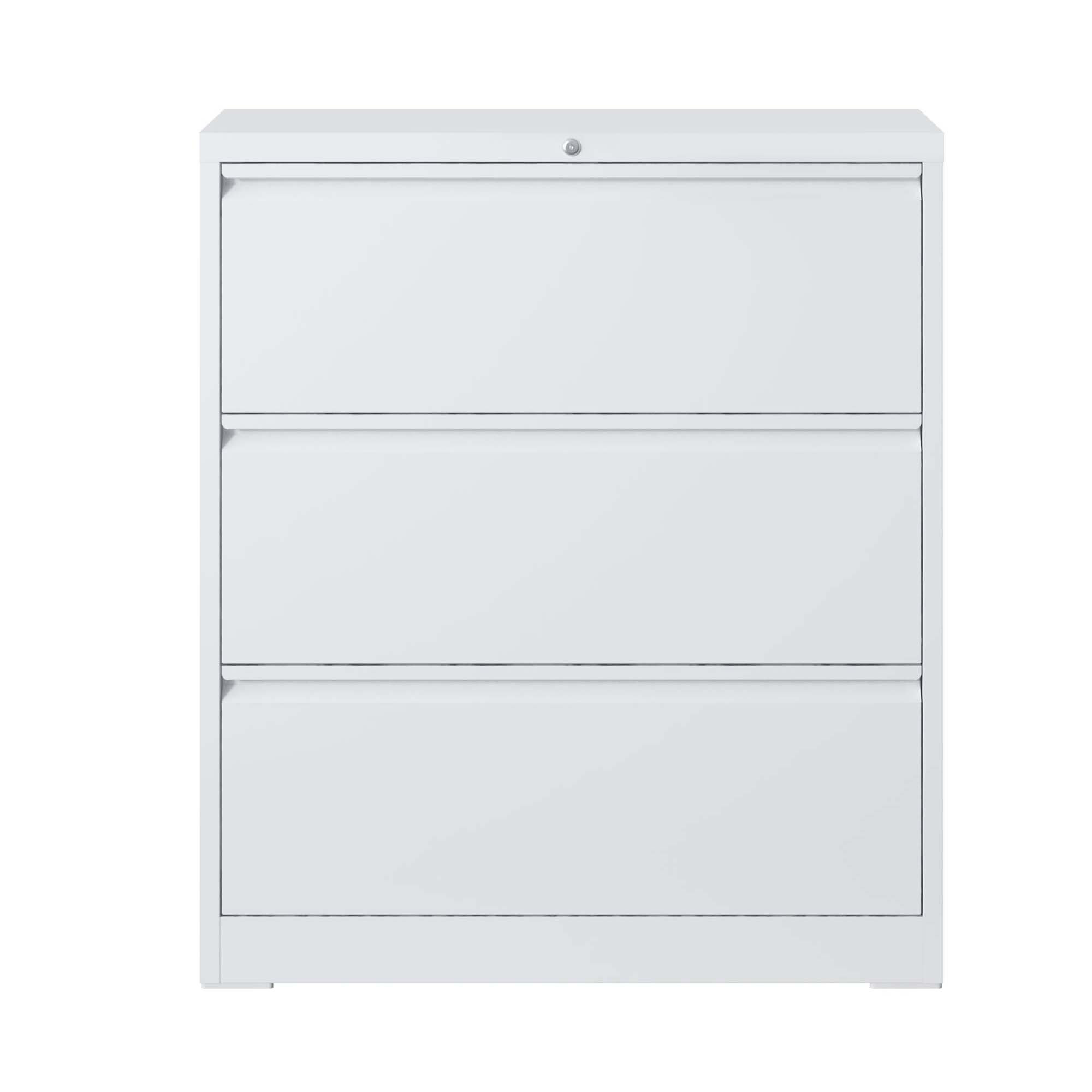 Latitude Run® Lateral File Cabinet 3 Drawer | Wayfair