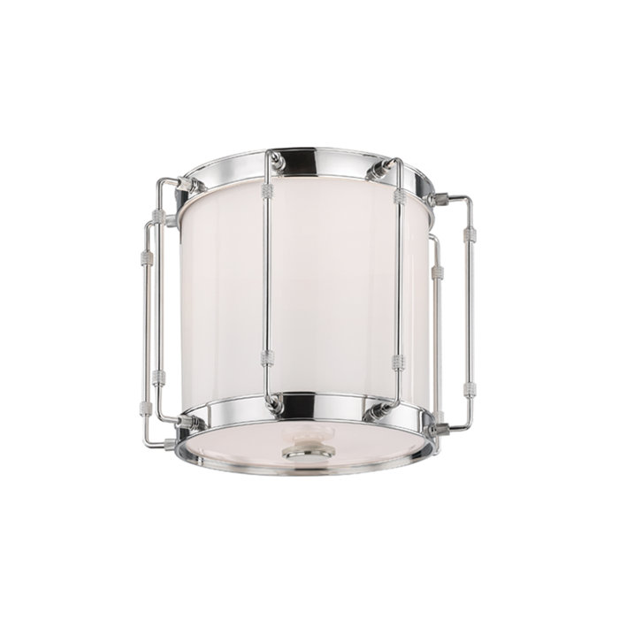 Hudson Valley Hyde Park Glass Flush Mount | Wayfair