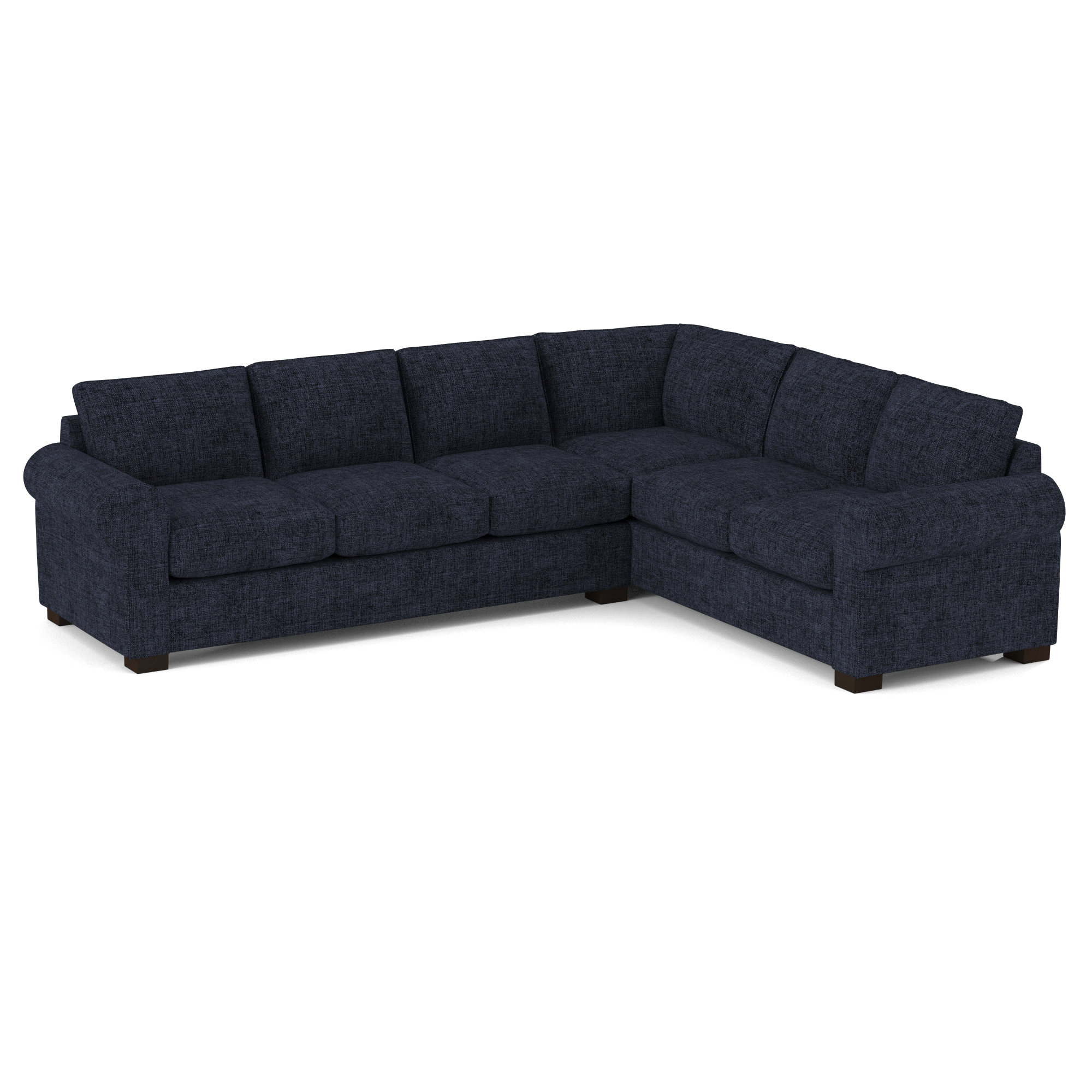 EdgecombeFurniture 119" Wide Corner Sectional | Wayfair