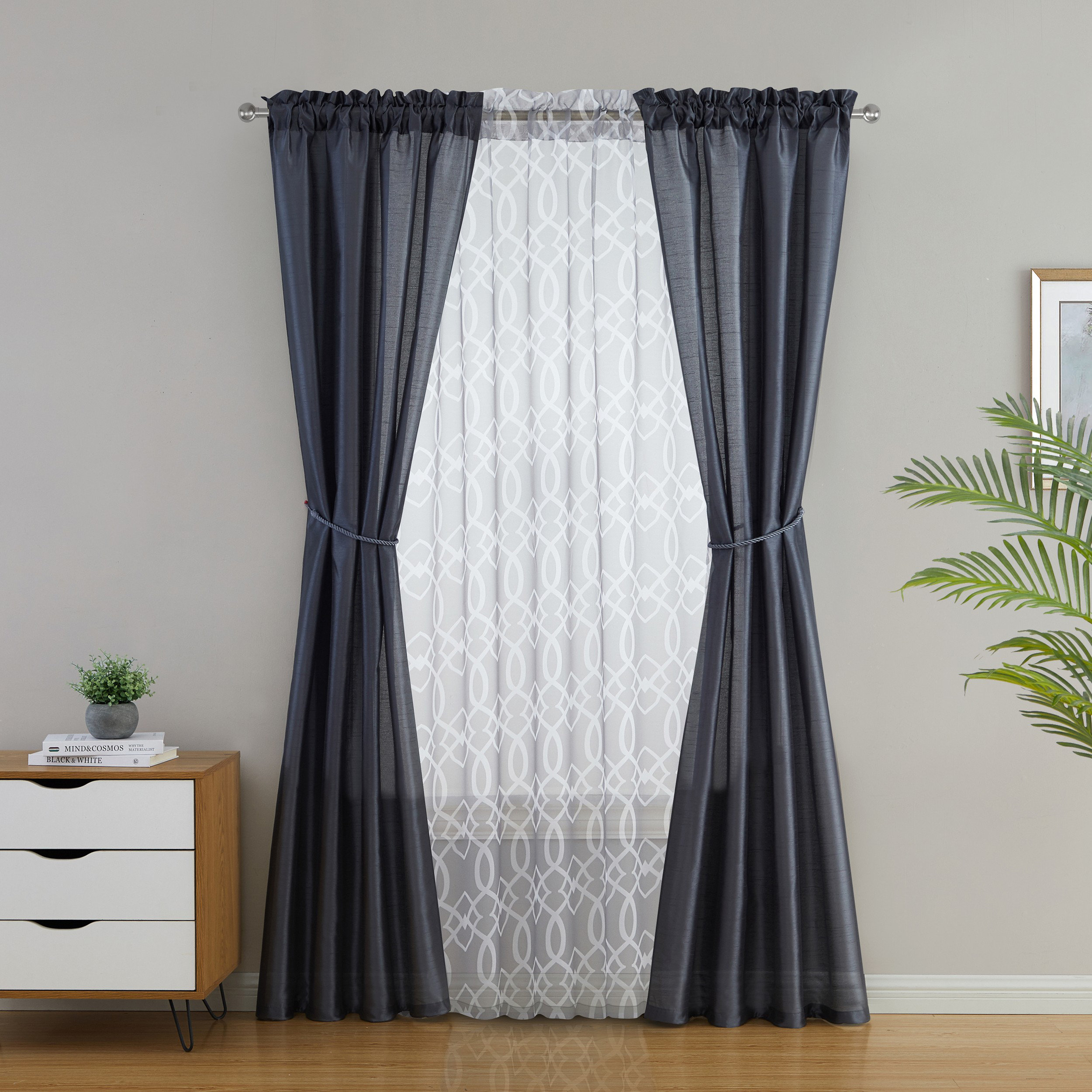 VCNY Polyester Curtain | Wayfair