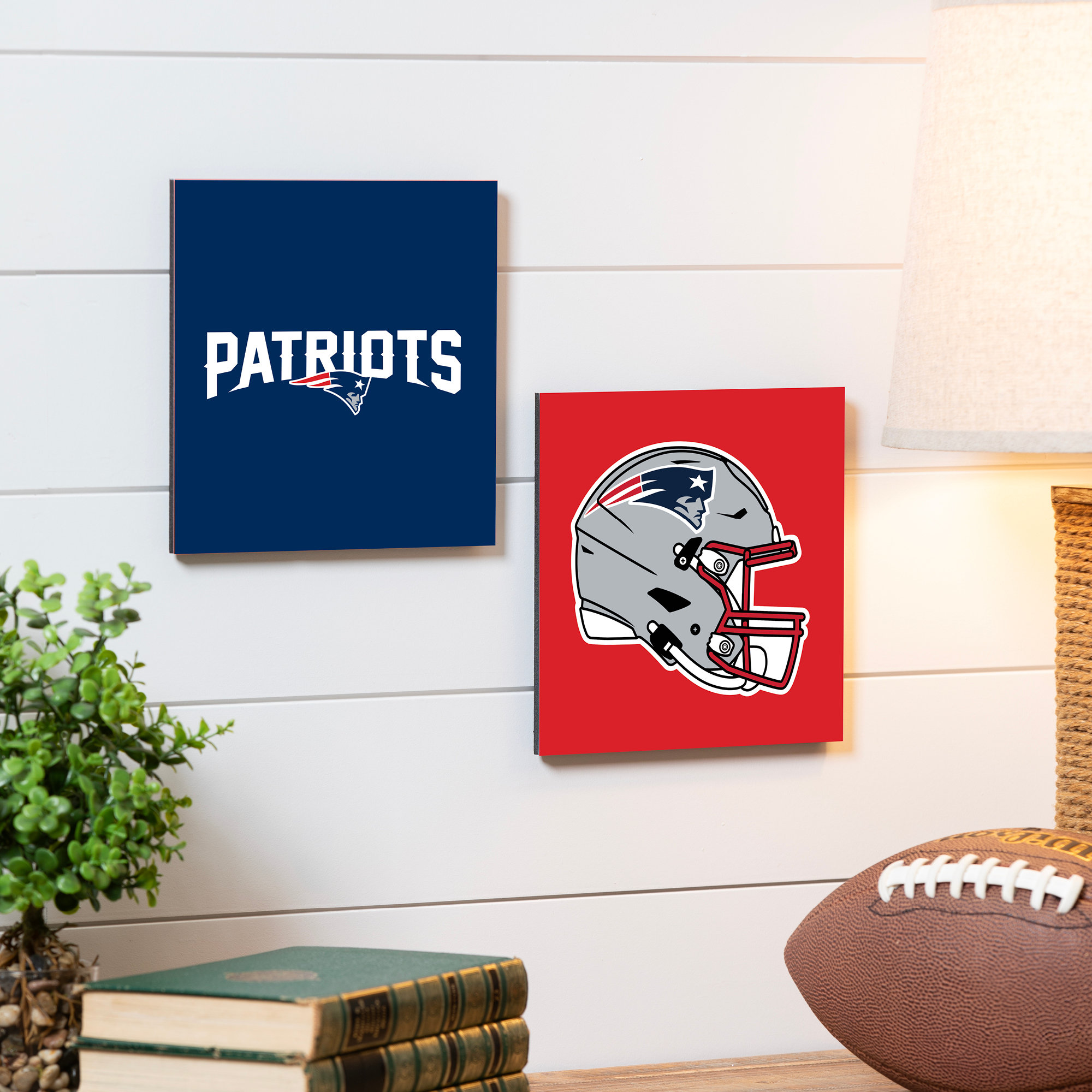 Evergreen Enterprises, Inc New England Patriots Moveable Wall Tile ...
