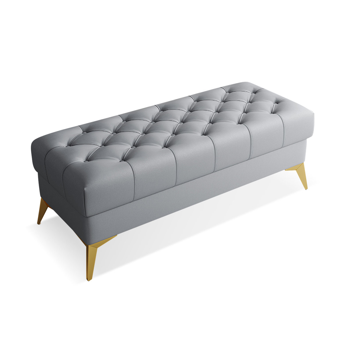 LEIERFUKK White Upholstered Bench - Wayfair Canada