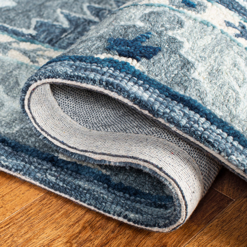 Dakota Fields Lanagan Hand Tufted Wool Southwestern Rug & Reviews | Wayfair