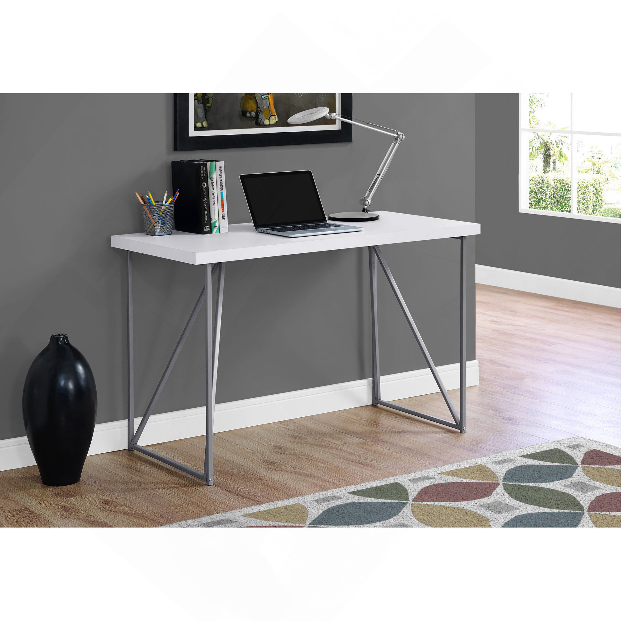 Latitude Run® Versatile Modern Computer Desk For Efficient Work And ...