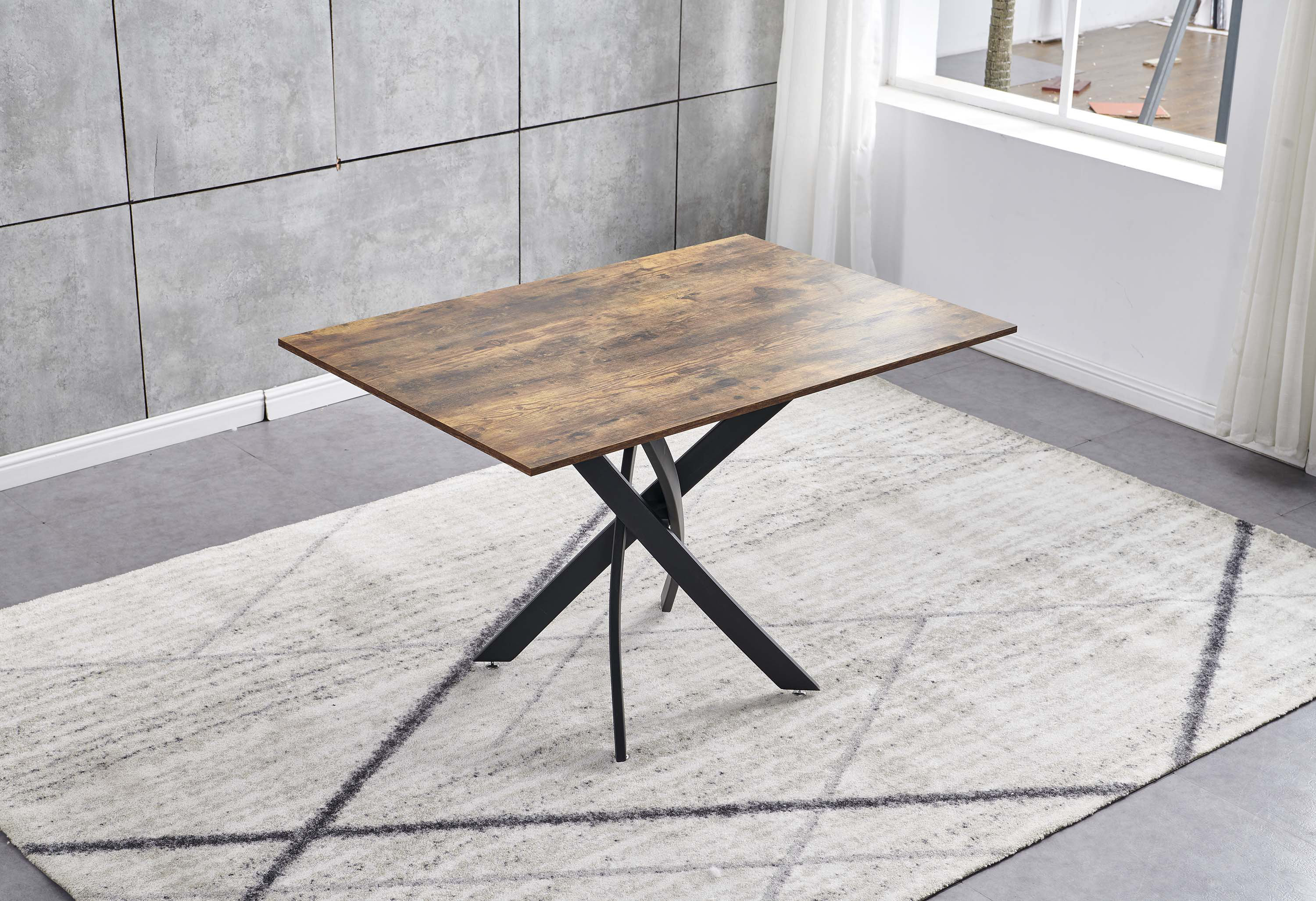 Wrought Studio Daveisha Dining Table Brown - Wayfair Canada