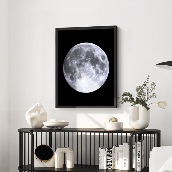 SIGNLEADER " High-Resolution Full Moon Photograph Space Enthusiasts ...