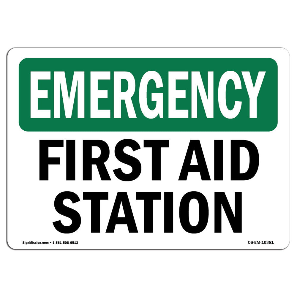 SignMission First Aid Station Sign - Wayfair Canada
