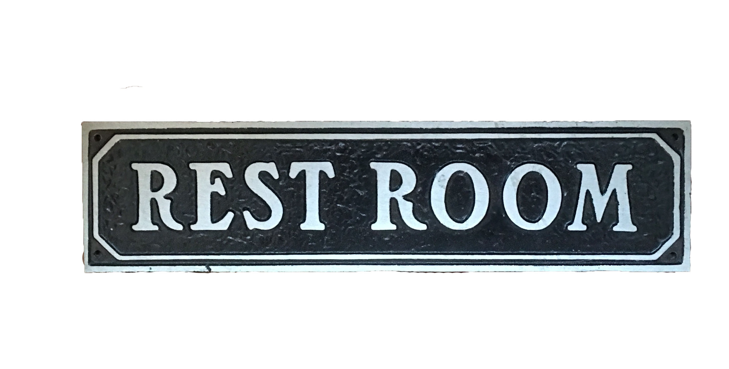 K Castings, Inc. Restroom Door Sign | Wayfair