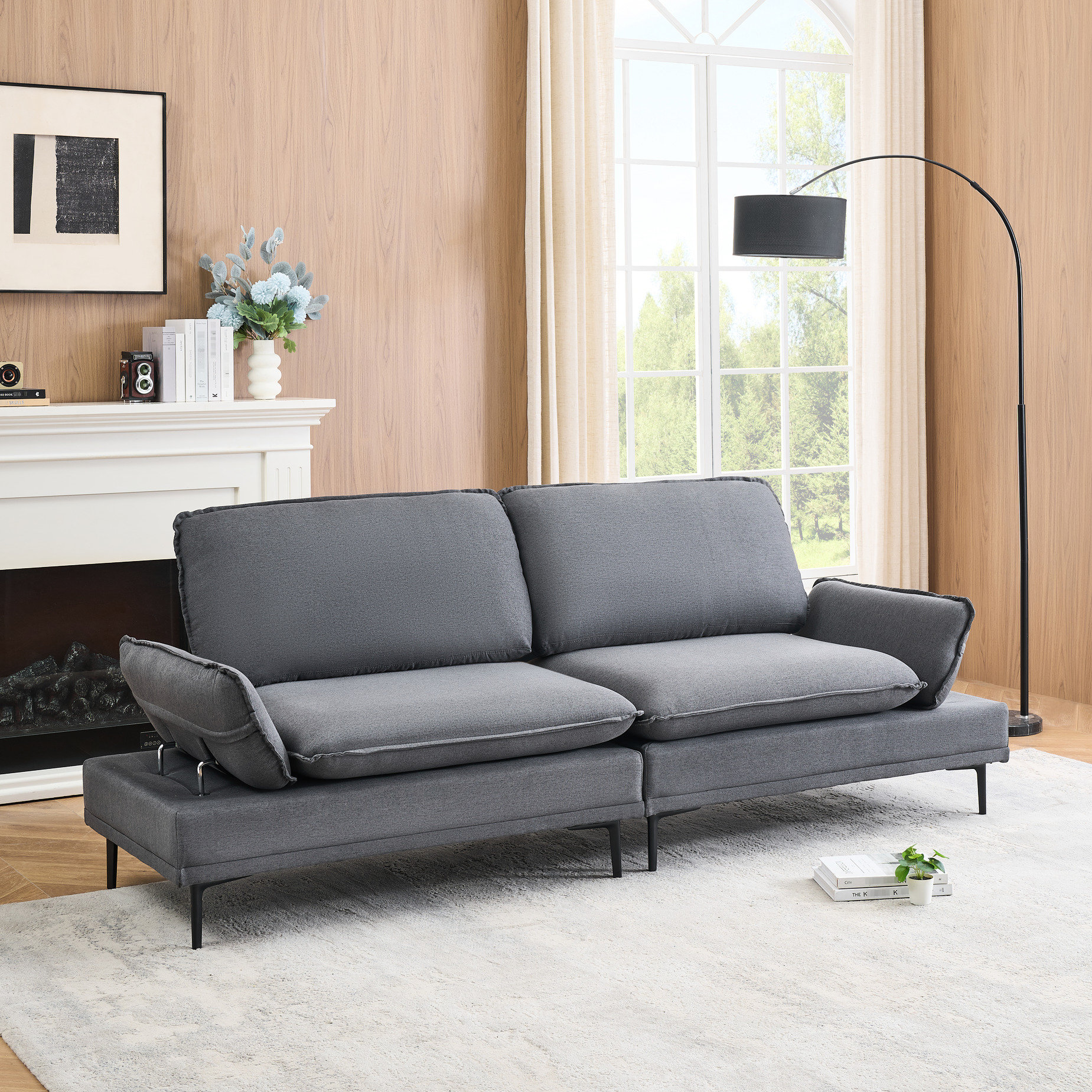 Latitude Run® For Comfy Office Space - 2 Seat Upholstery, Sponge ...
