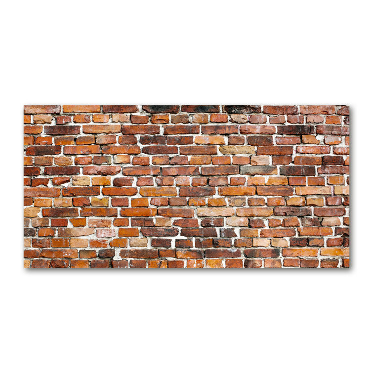 Williston Forge Brick Wall - No Frame Art Prints on Canvas | Wayfair.co.uk