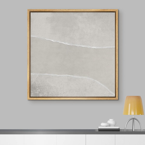 wall26 " Gray Pastel Color Block Landscape Collage Abstract Shapes ...