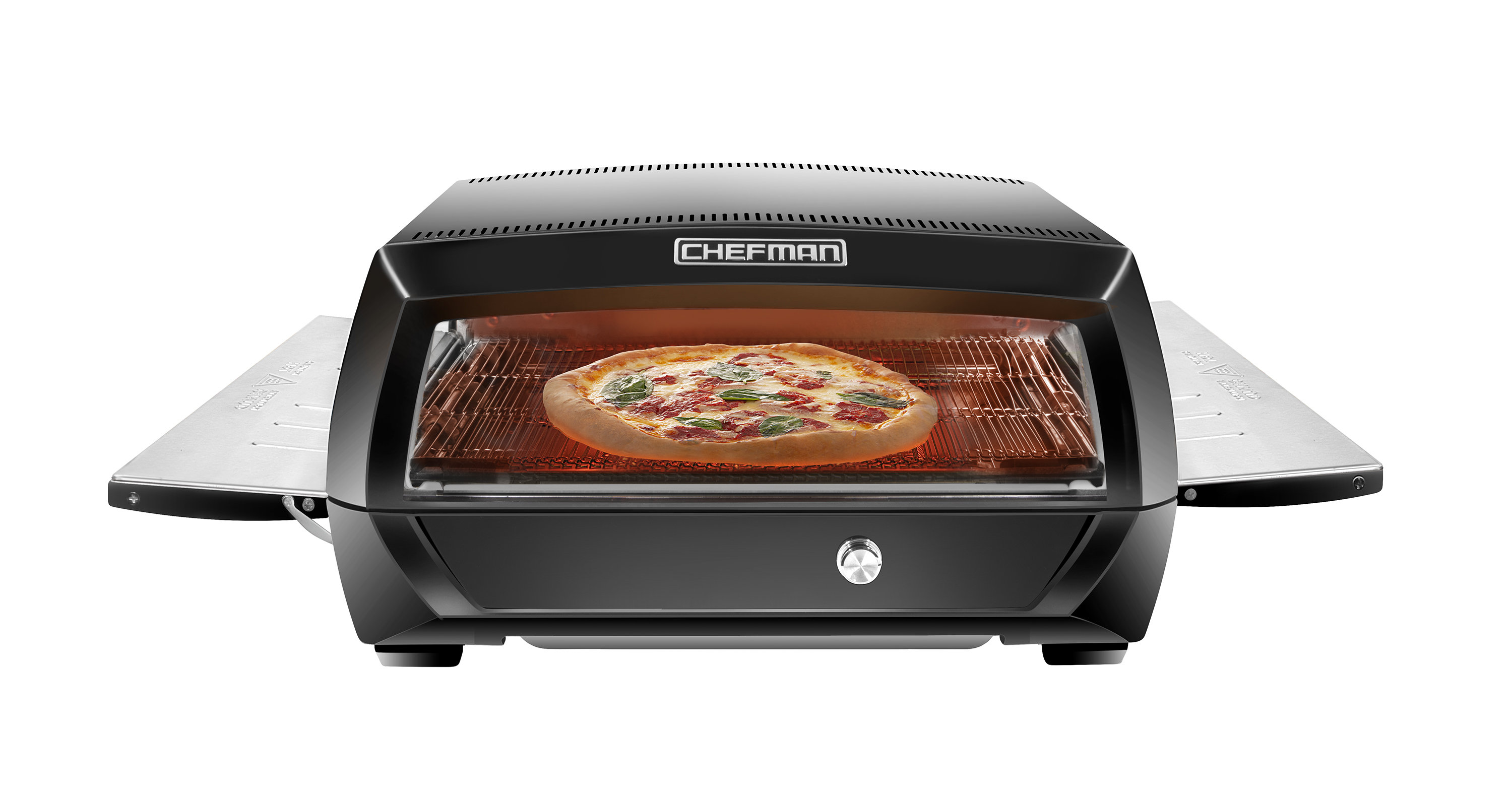 Chefman Food Mover Conveyor Belt Toaster Oven, Stainless Steel ...