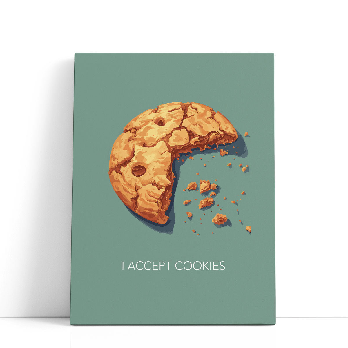 Ebern Designs I Accept Cookies - Canvas Print Wall Art - Wayfair Canada