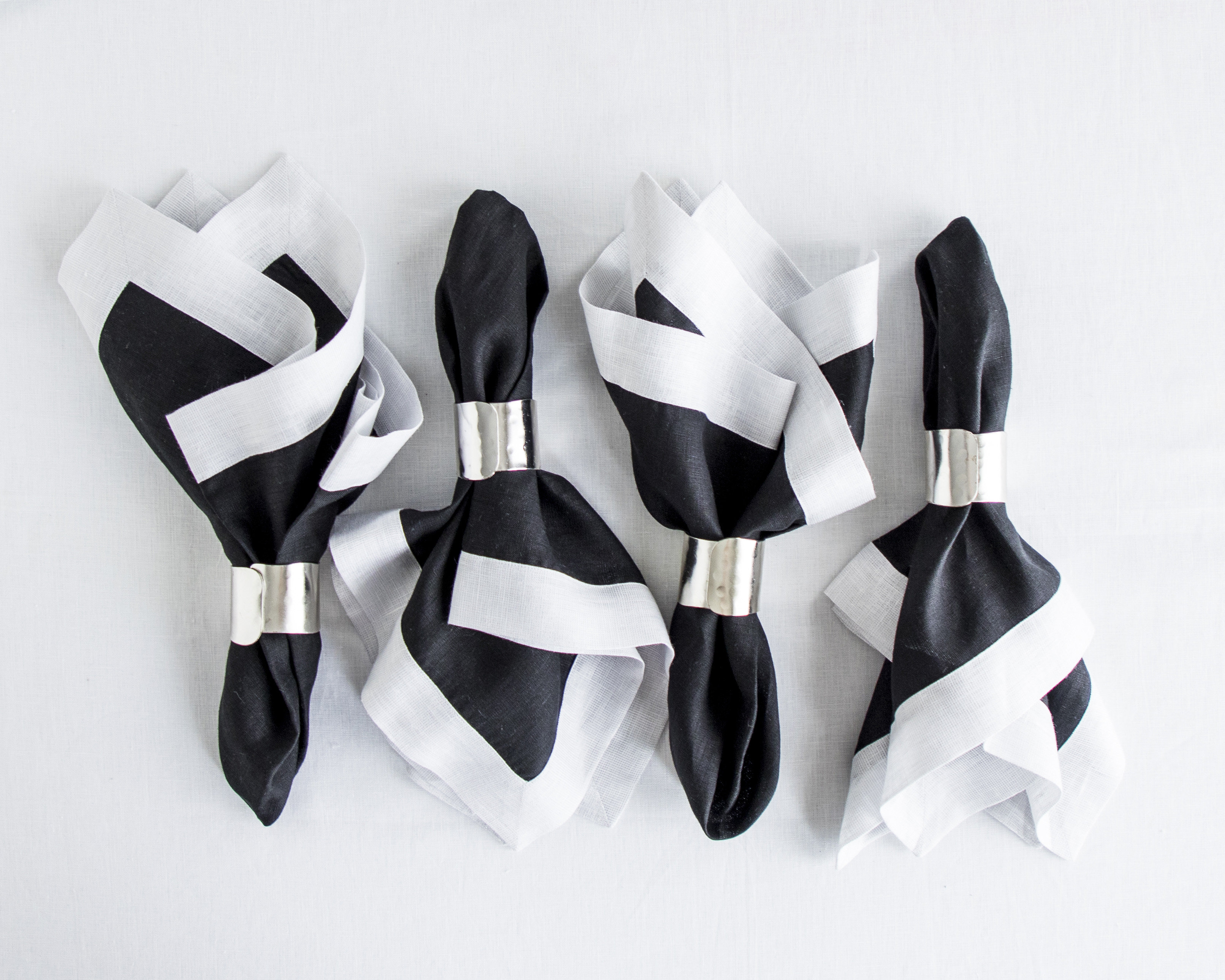 Solino Home Festive Edge Dinner Napkins | Wayfair