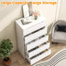 Ebern Designs 5 Drawer Dresser Tall For Bedroom, 48'' Tall Chests Of ...