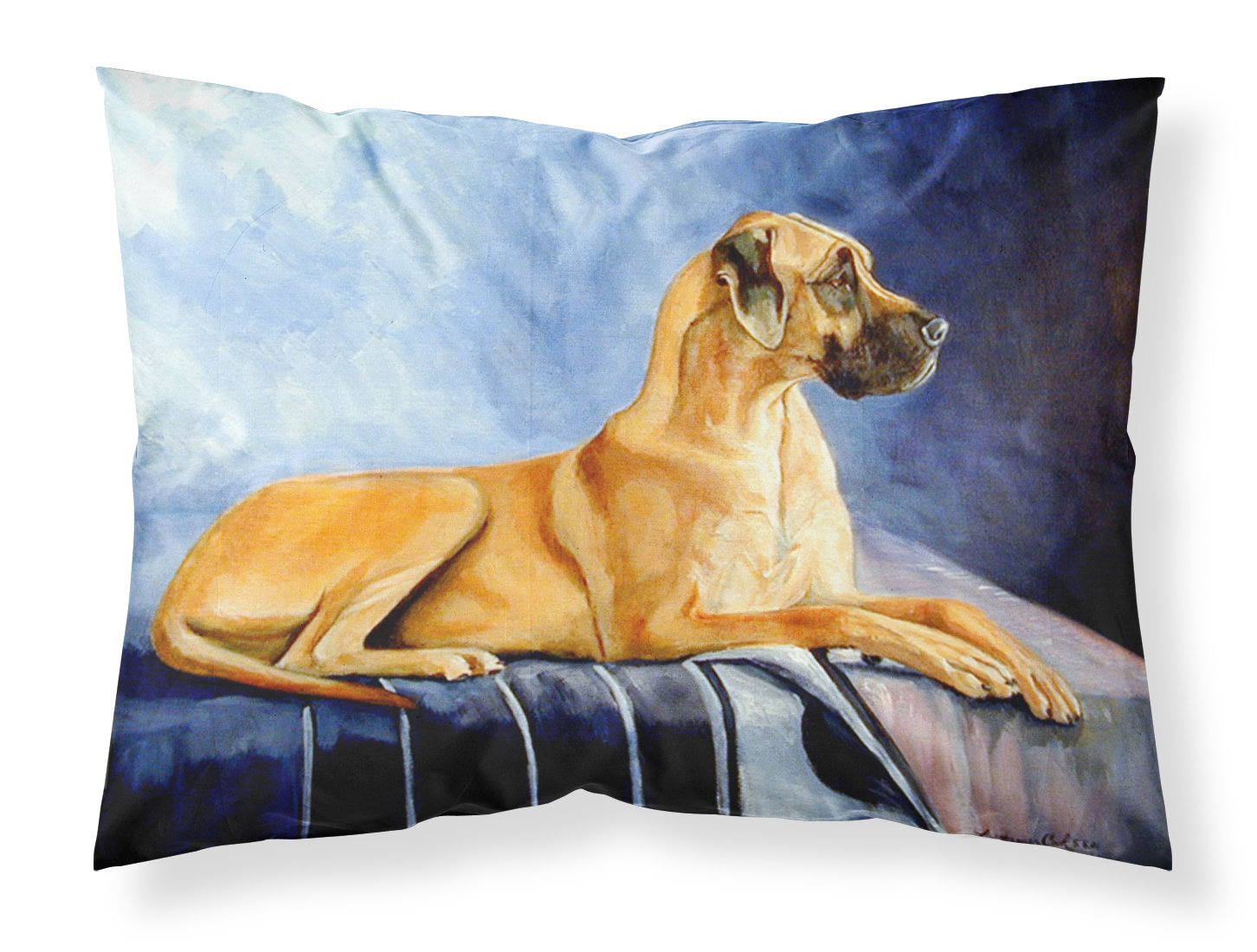 Caroline's Treasures Natural Fawn Great Dane Pillowcase | Wayfair