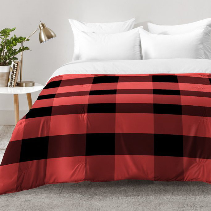 Deny Designs Allyson Johnson Plaid Comforter Set - Wayfair Canada