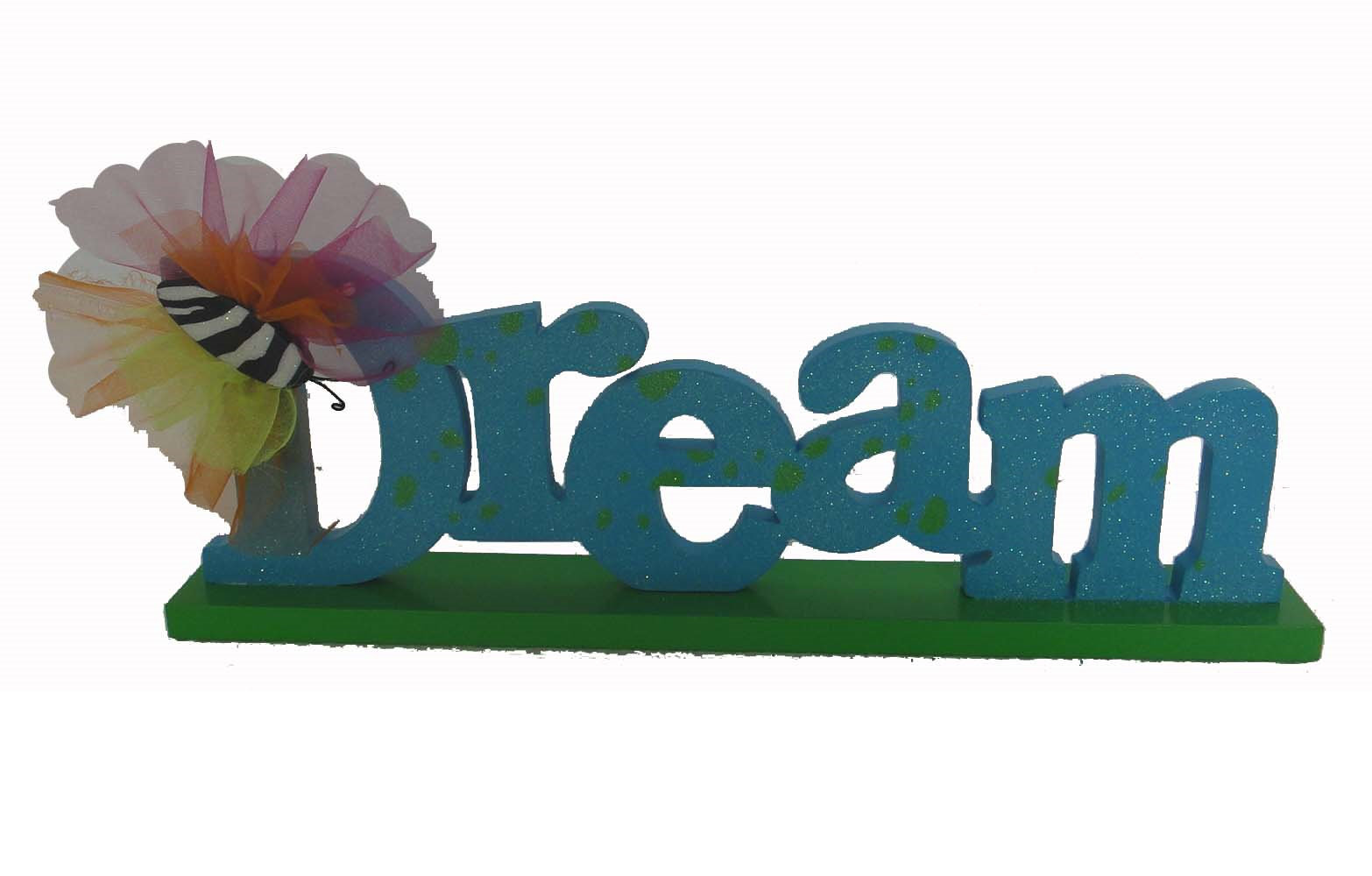 August Grove® Iwar Dream Letter Block | Wayfair