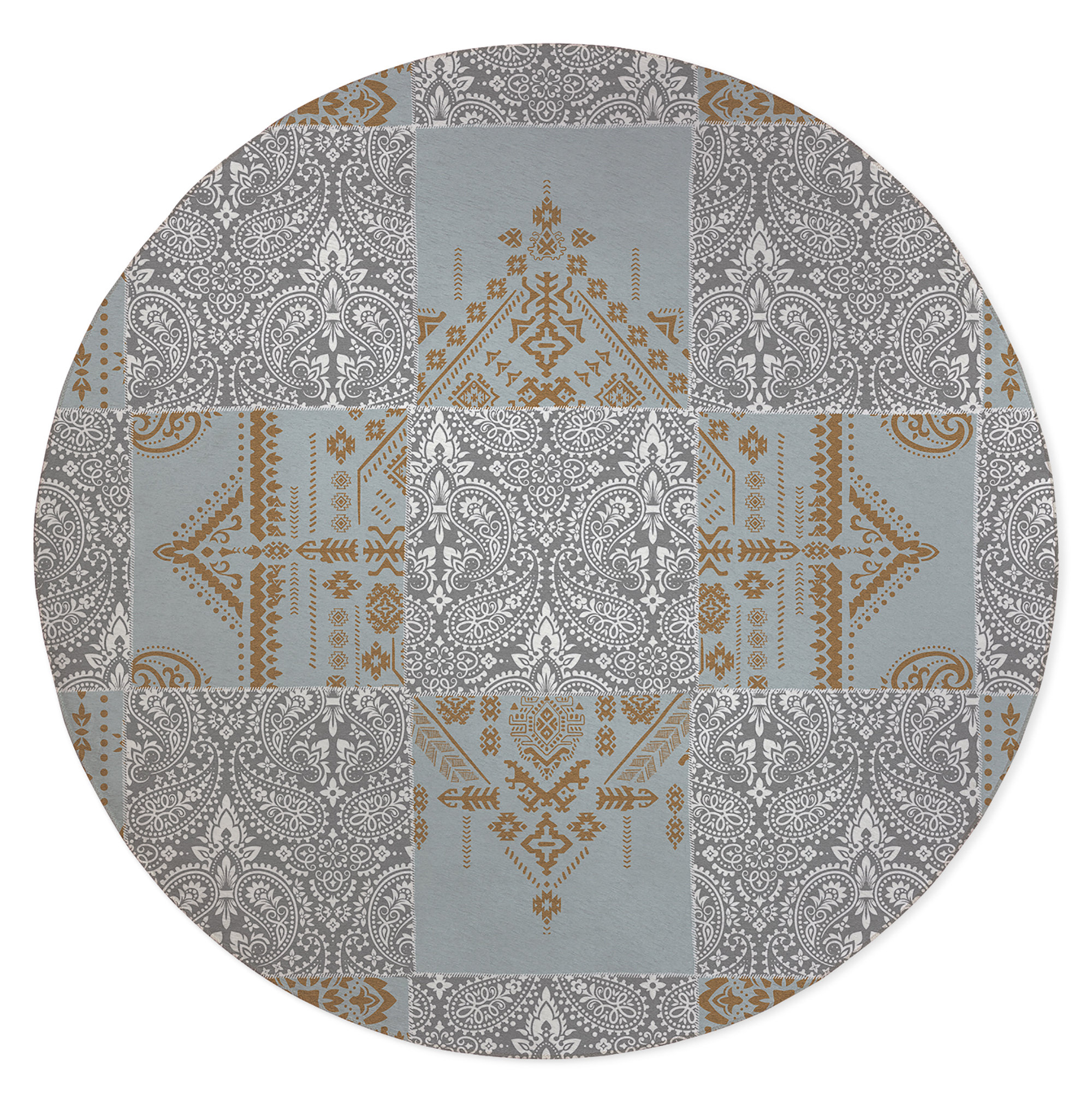 KAVKA DESIGNS Straight Round Chair Mat | Wayfair