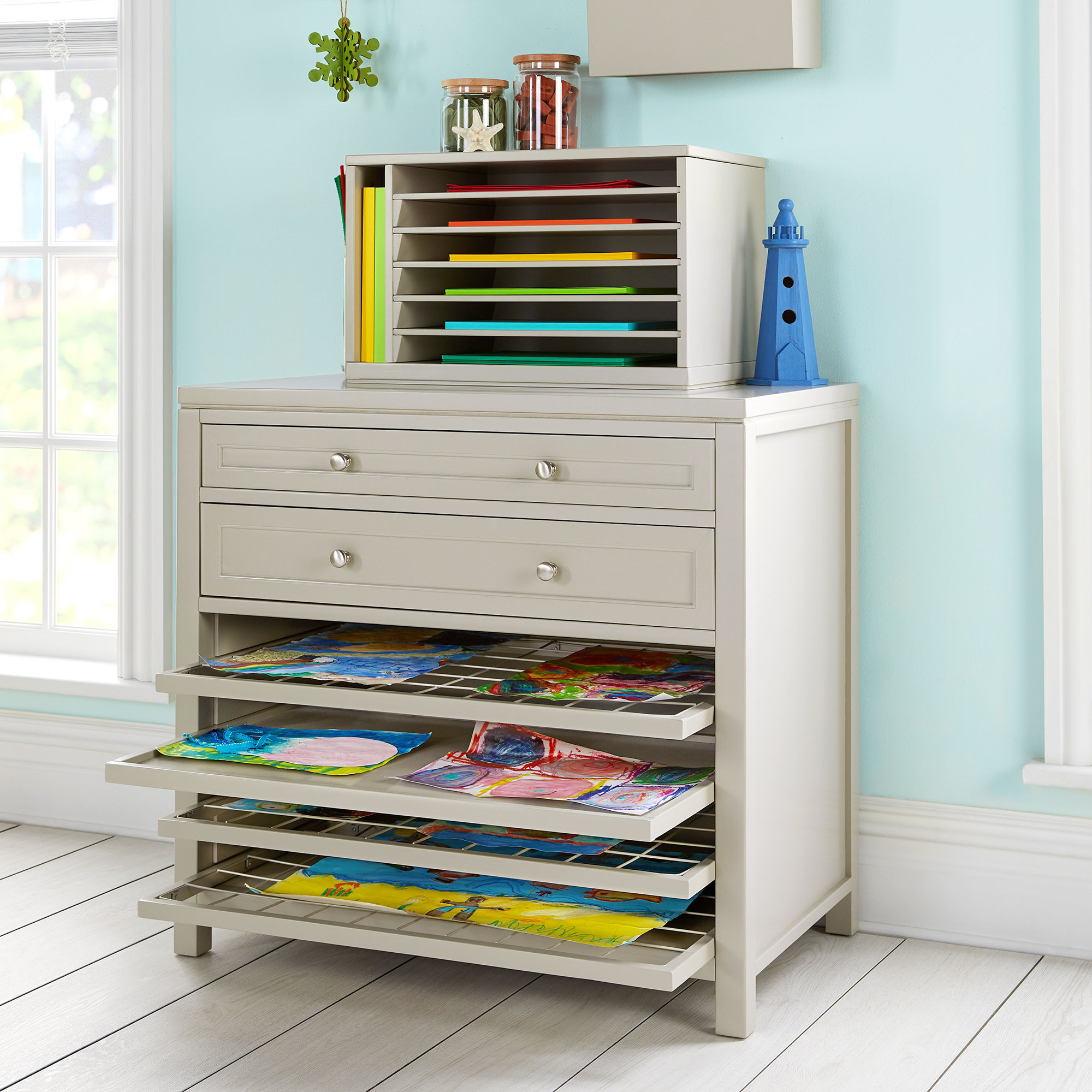 Martha Stewart Crafting Kids Art Storage with Drying Racks | Wayfair