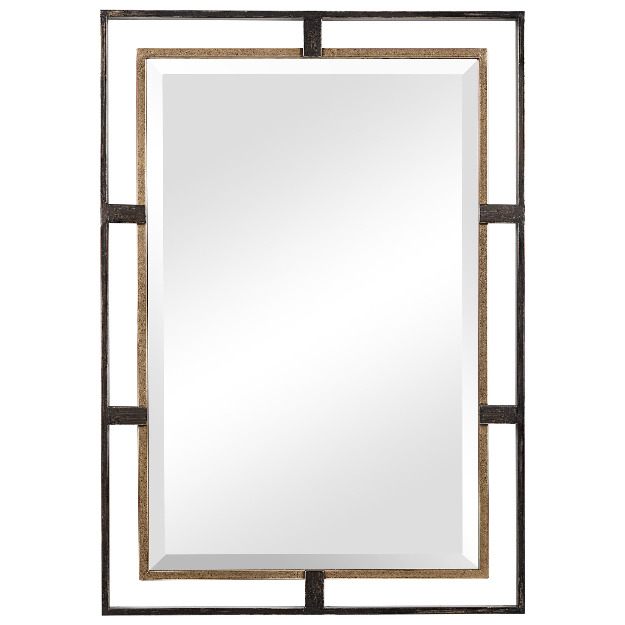 Birch Lane™ Rashmi Metal Flat Wall Mirror & Reviews | Wayfair