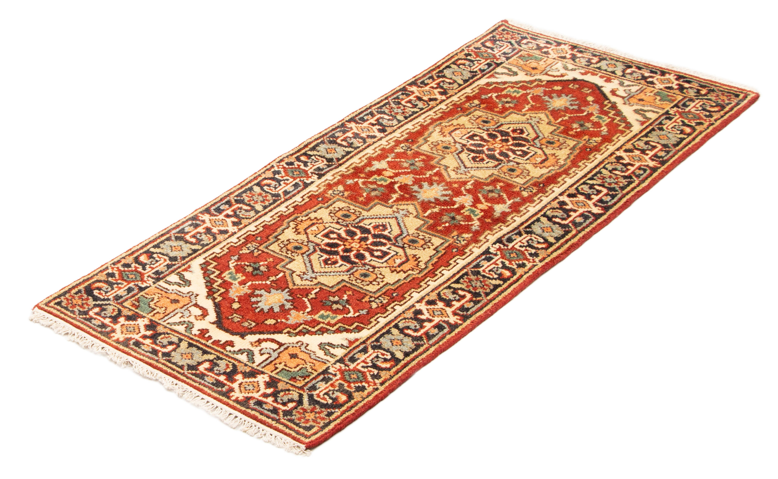 Isabelline Serapi Heritage Dark Copper Rug 2'6" X 6'0" - Wayfair Canada