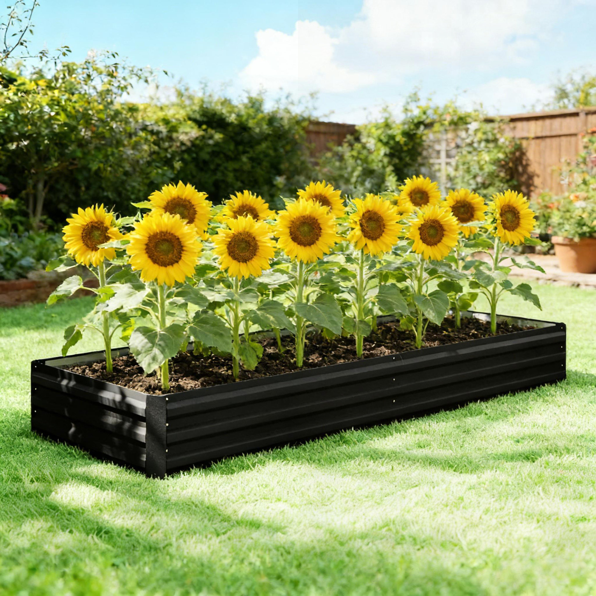 Trent Austin Design® Durable Raised Garden Bed With Easy Assembly For ...