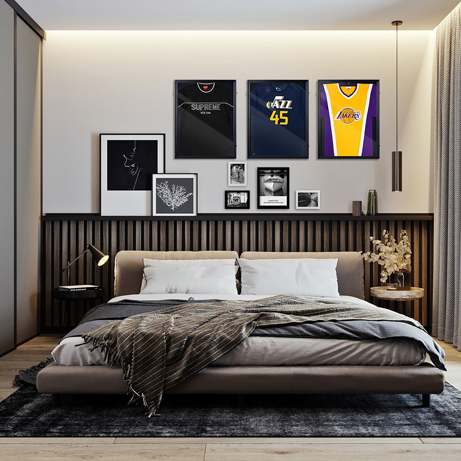 Winado Shirt Display Frame Black | Wayfair