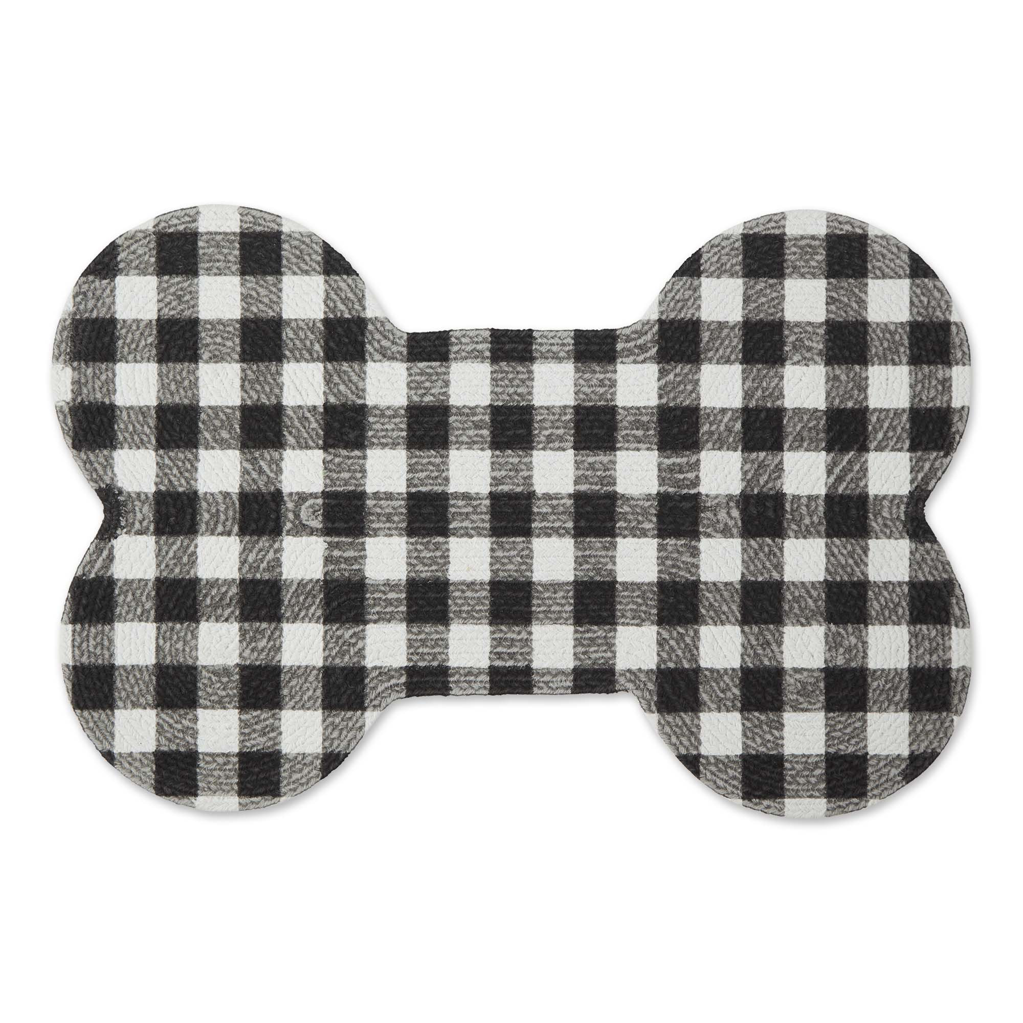 Tucker Murphy Pet™ Houstonia Buffalo Check Bone Shaped Mat | Wayfair