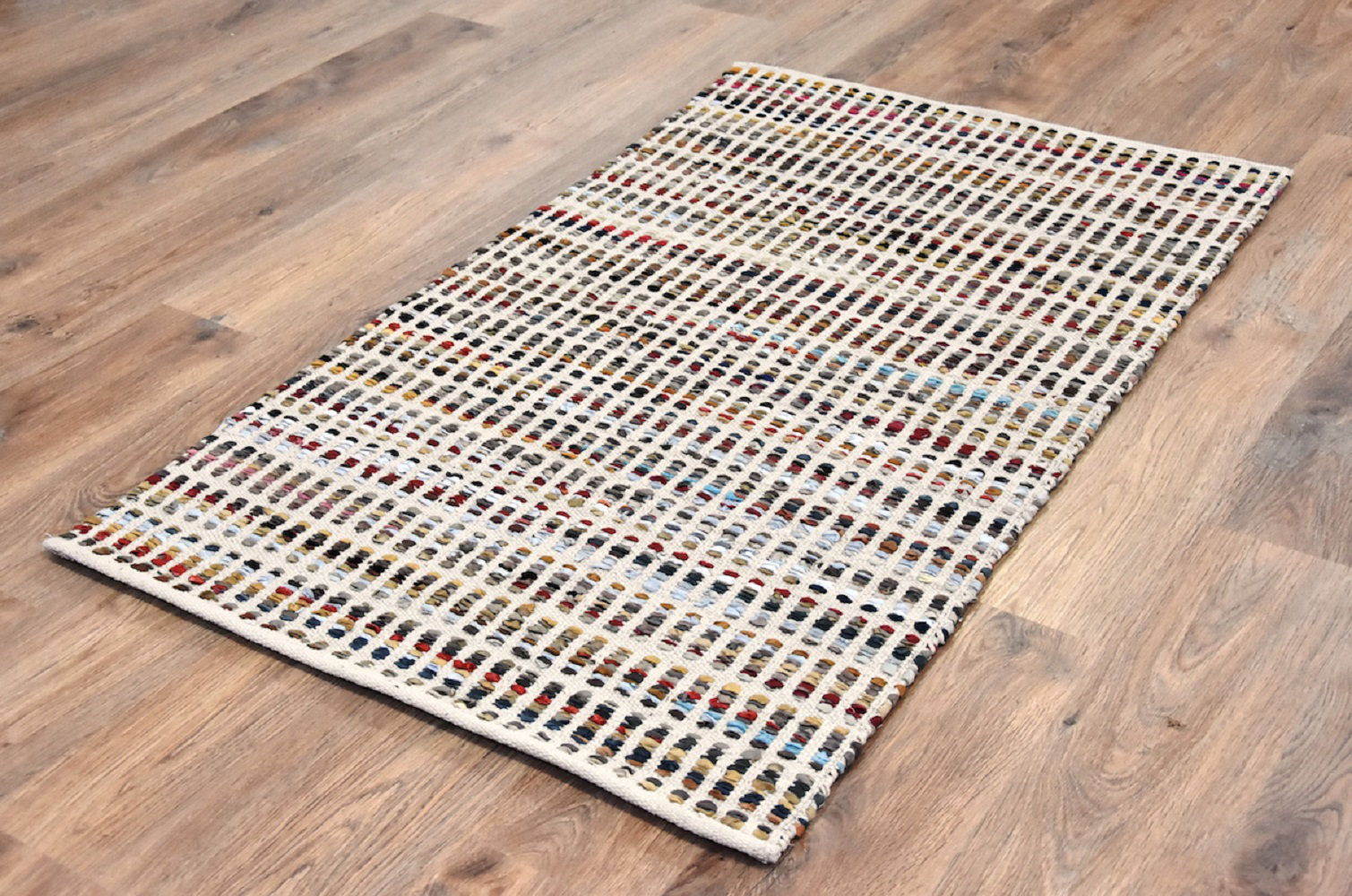 George Oliver Dunning Handmade Kilim Beige/Grey Area Rug - Wayfair Canada