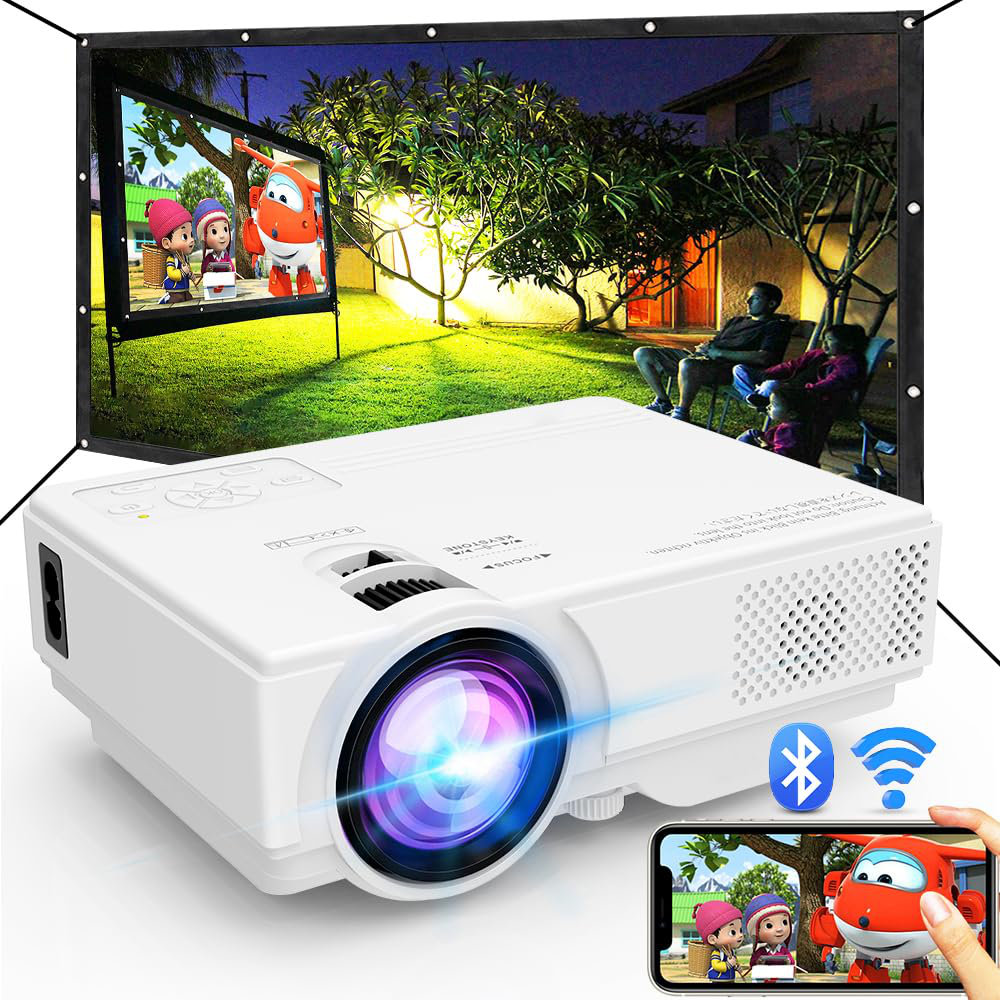 BEACHWATER POOL & SPA, LLC Projector With Wifi And Bluetooth, Outdoor ...