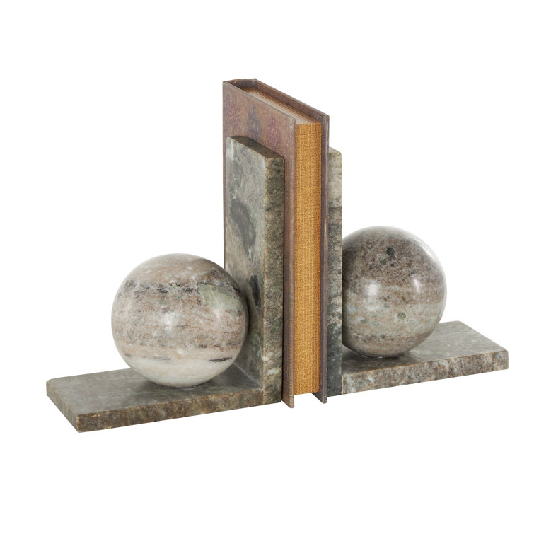 Birch Lane™ Modern & Contemporary Marble Non-Skid Bookends & Reviews ...
