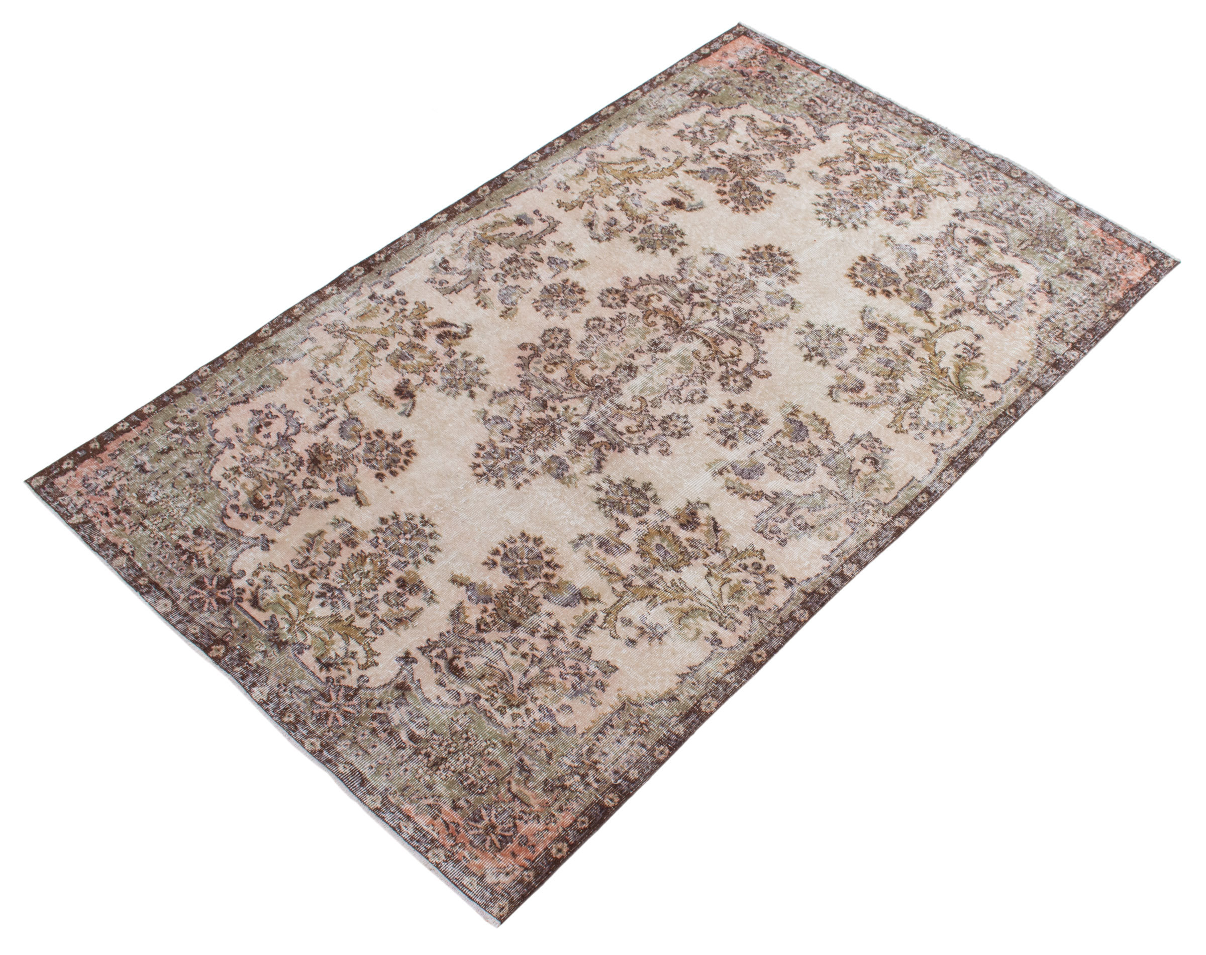 Isabelline Melis Vintage Beige Rug 5'3" X 8'6" - Wayfair Canada