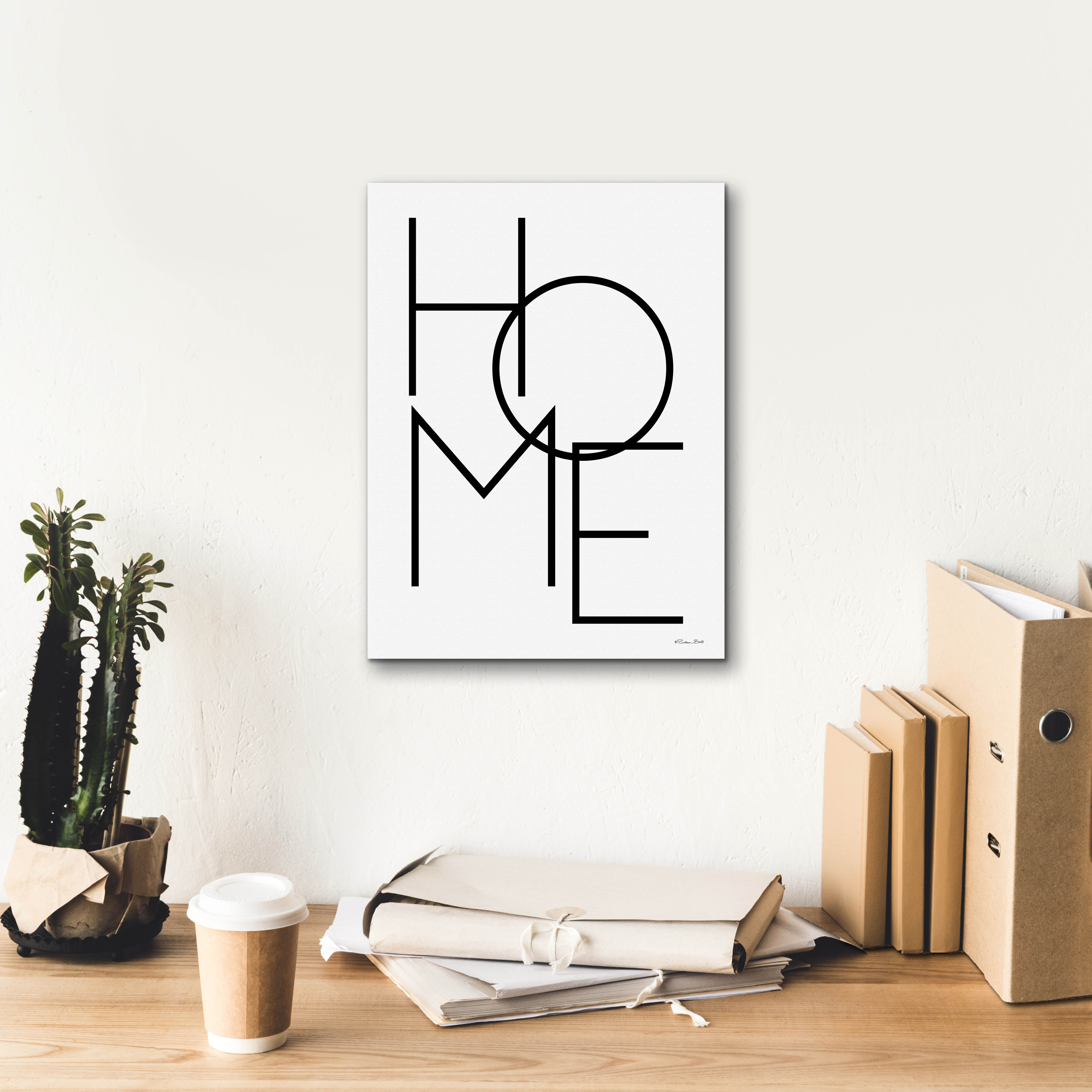 Latitude Run® 'Home' by Susan Ball Canvas Wall Art | Wayfair