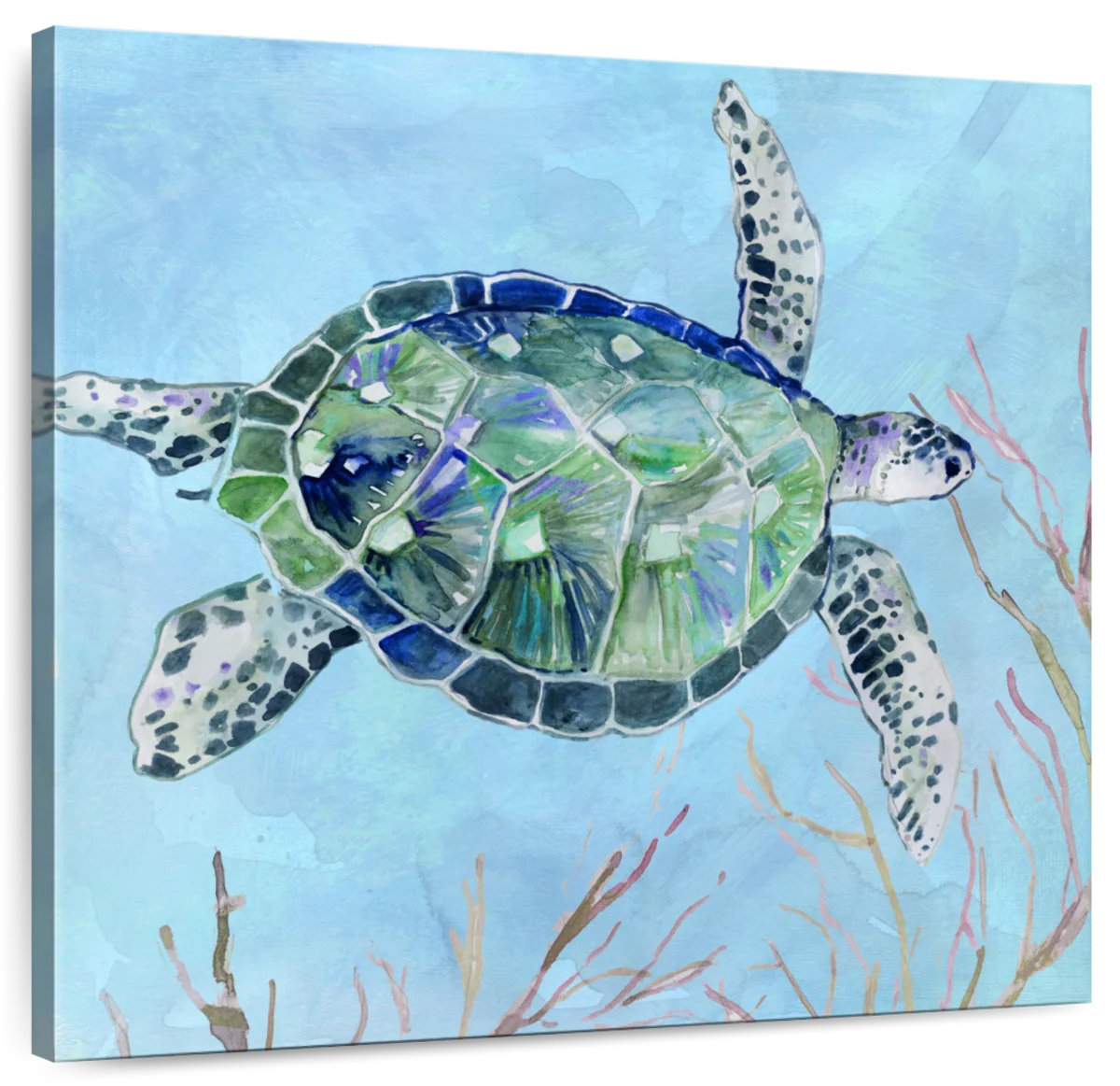 Ebern Designs Crowle Sea Turtle I | Wayfair