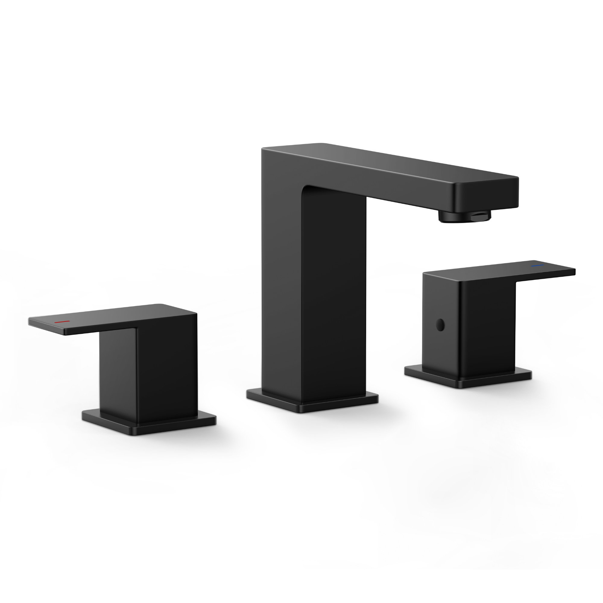 FORIOUS Widespread Faucet 2-Handle Bathroom Faucet with Drain Assembly ...