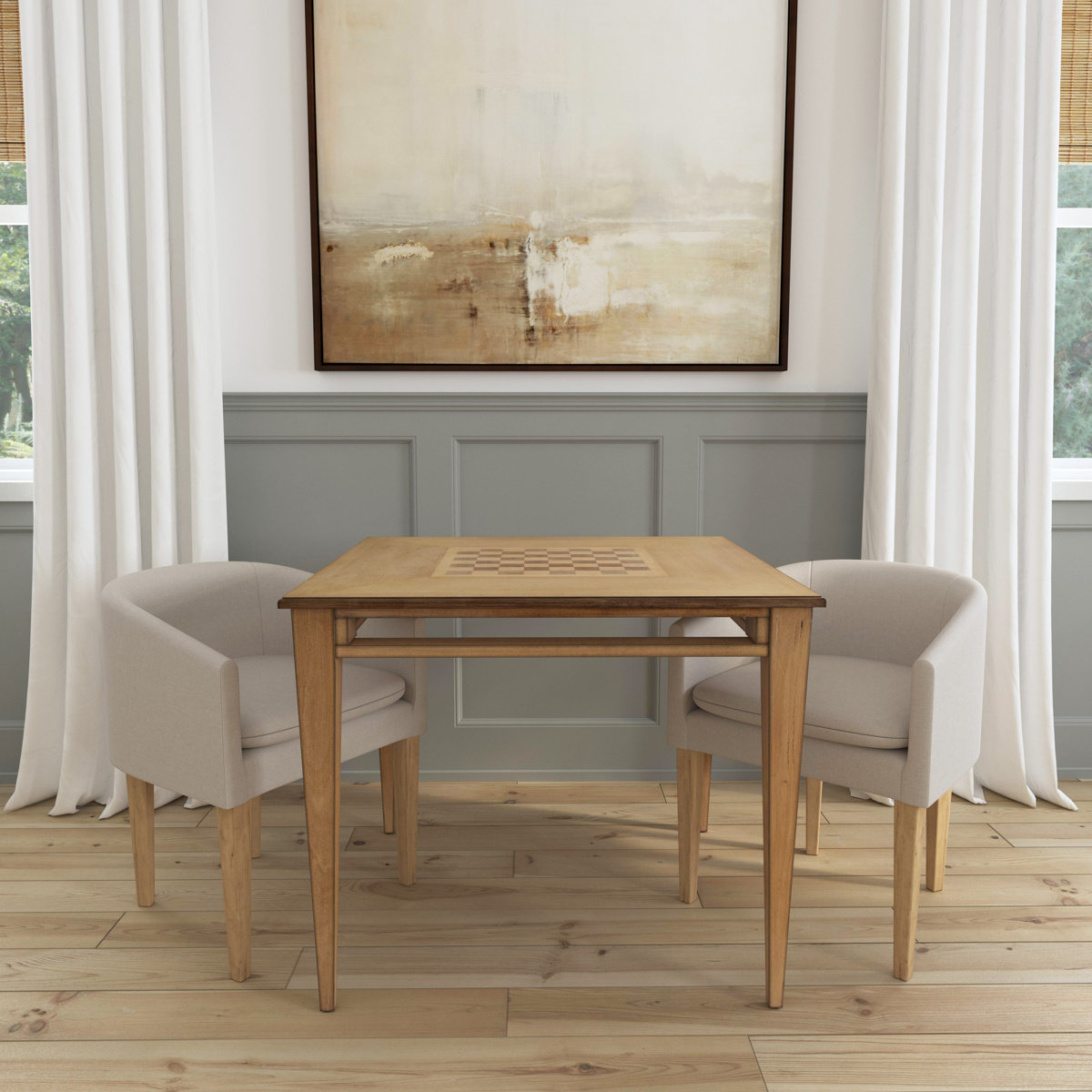 Wade Logan® Braxtin 36" Chess Table & Reviews | Wayfair