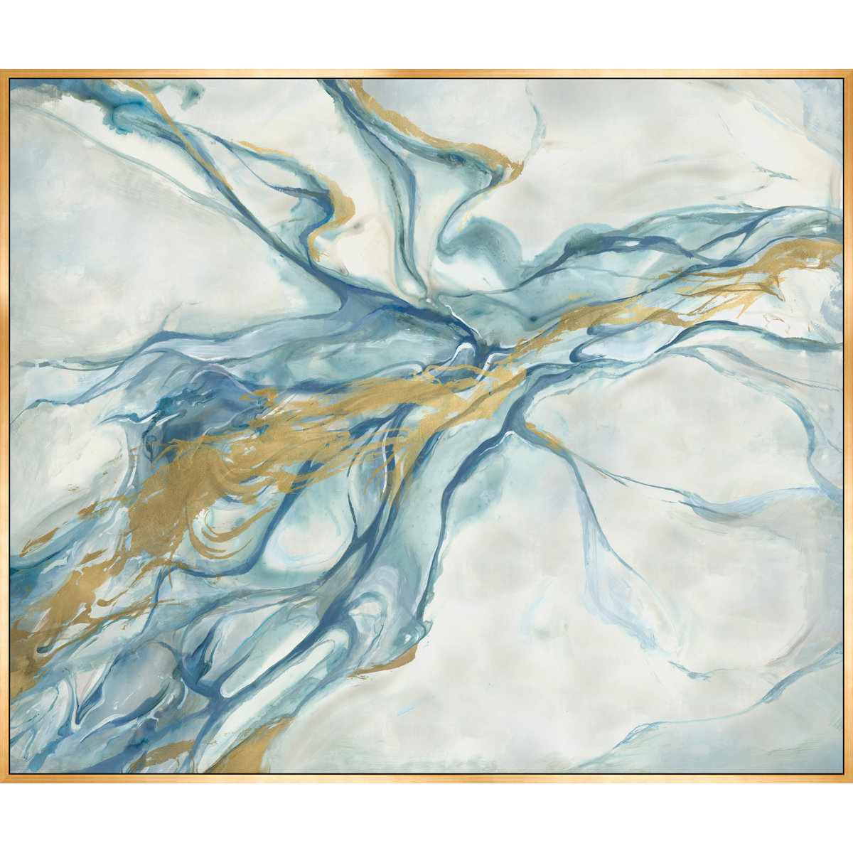 Chelsea Art Studio Mystical Gold I by Jacob Lincoln - Painting Print ...