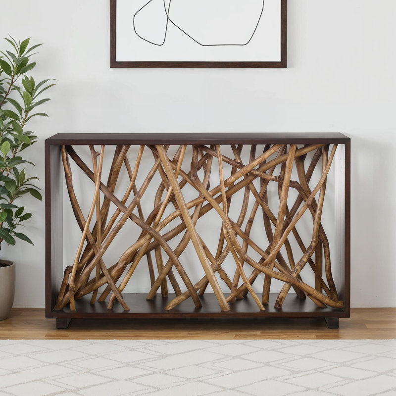 The Twillery Co. Rametta 54'' Solid Wood Console Table & Reviews ...