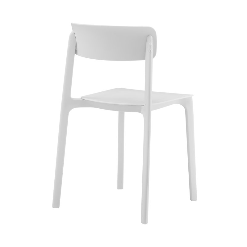 AllModern Vowa Outdoor Stacking Dining Side Chair | Wayfair