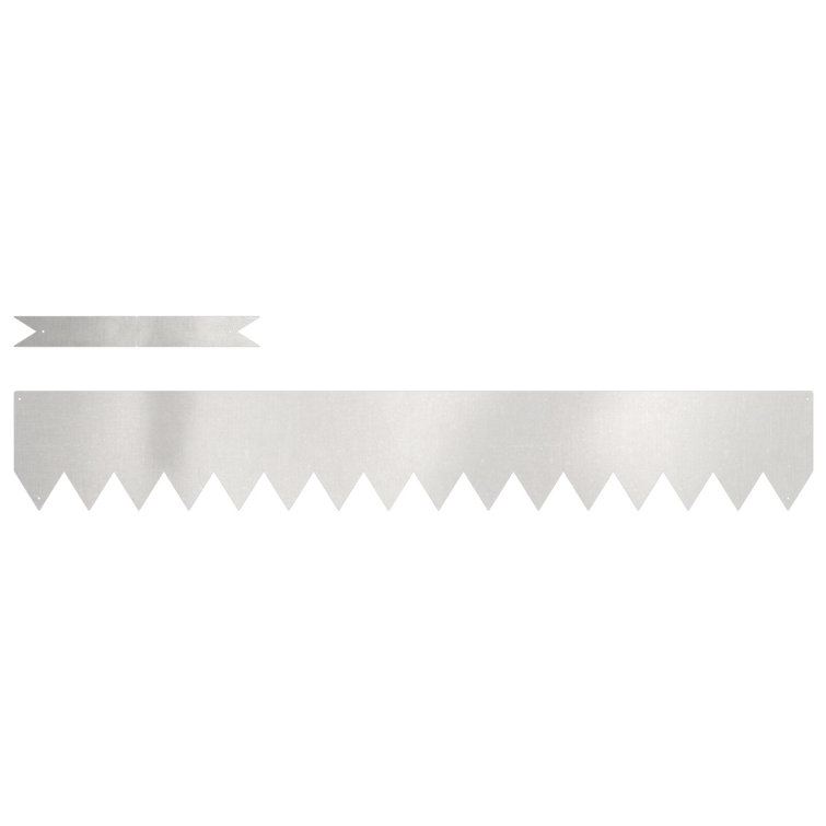 Dakota Fields 15cm H x 100cm W Stainless Steel Lawn Edging | Wayfair.co.uk