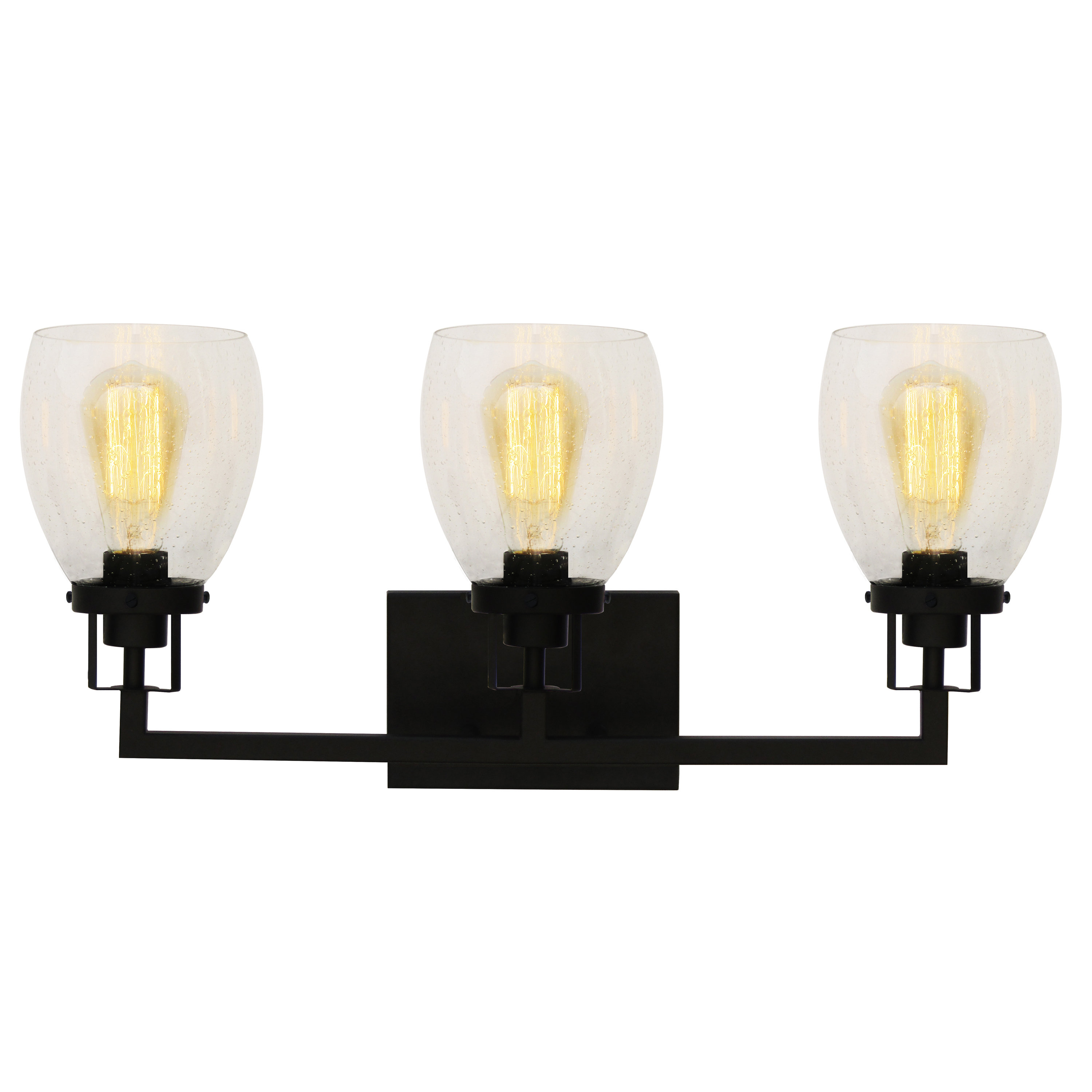 Breakwater Bay Derrell 3 - Light Matte Black | Wayfair