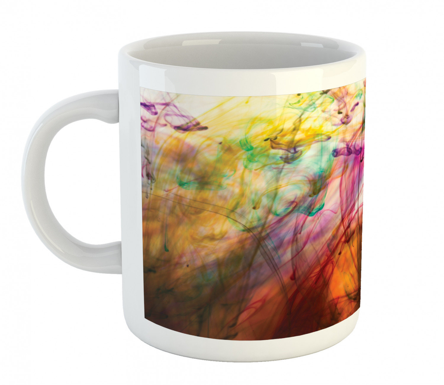 East Urban Home Rainbow Coffee Mug | Wayfair