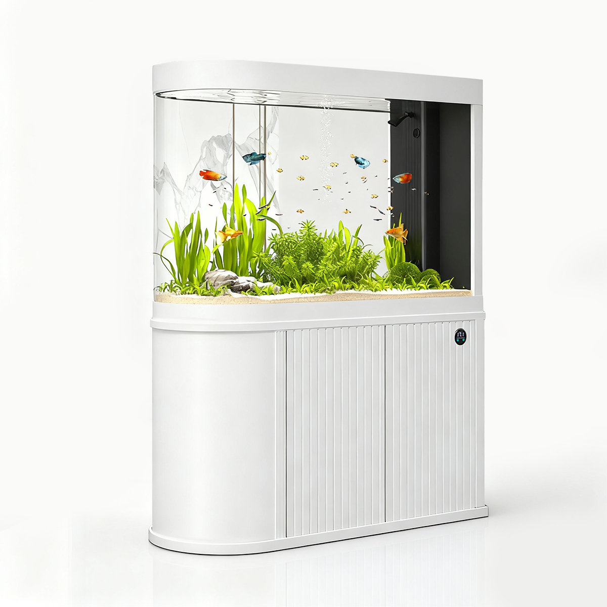 Orren Ellis U-Shaped Bullet-Head Large Screen Aquariums Tank | Wayfair