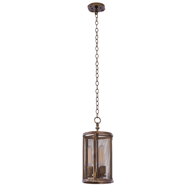Kalco Chelsea 3 - Light Single Square / Rectangle Pendant | Wayfair