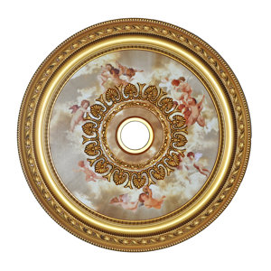 Artistry Lighting Angel Round Ceiling Medallion & Reviews | Wayfair